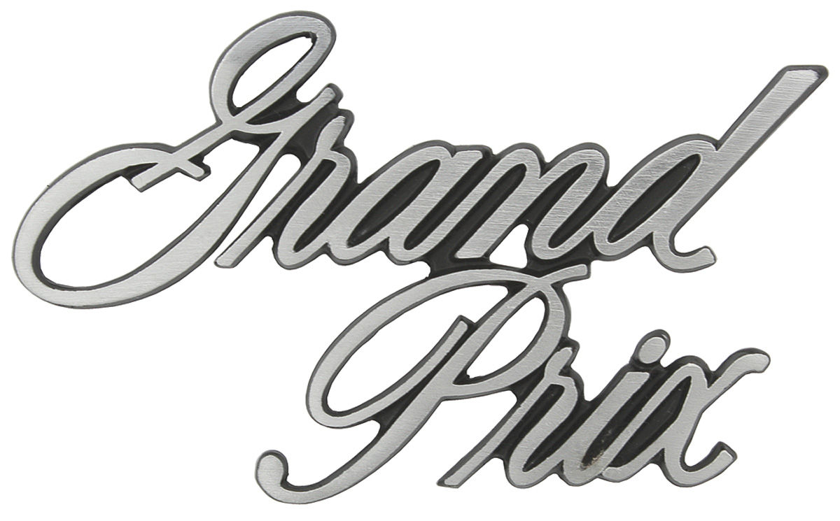 1969 Grand Prix Exterior Emblems @ OPGI.com