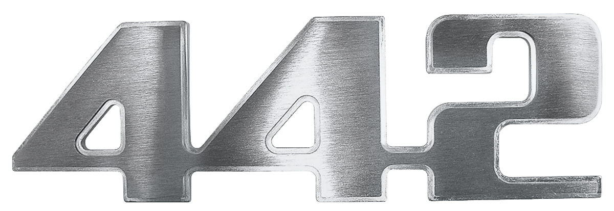 Emblem, Fender, 1974-75 Cutlass, 442 @ OPGI.com