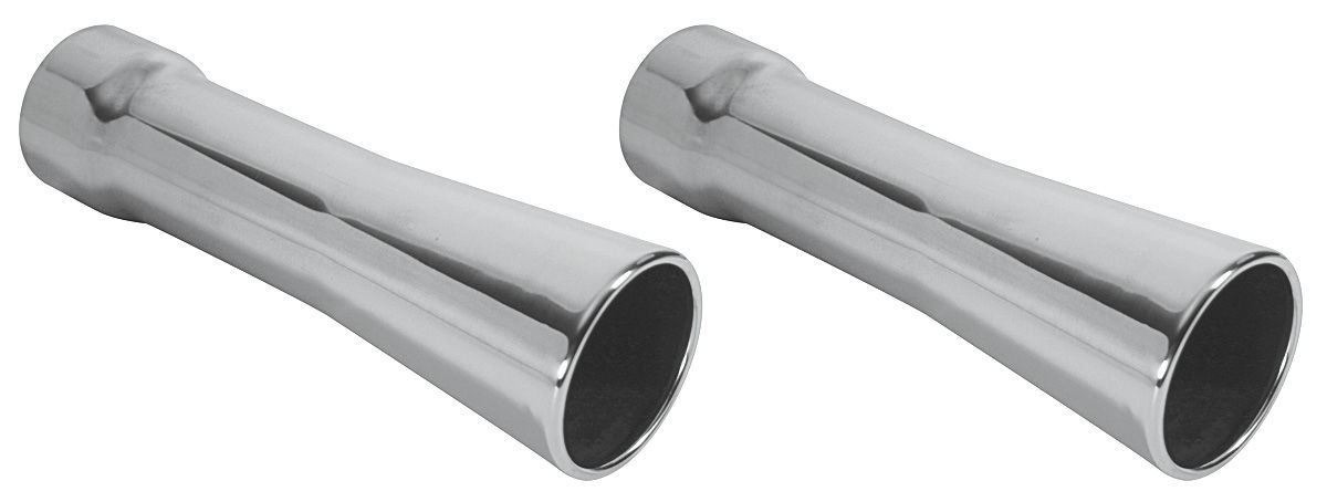 Exhaust Tips, Trumpet, Pypes, 1966-68 GTO @ OPGI.com