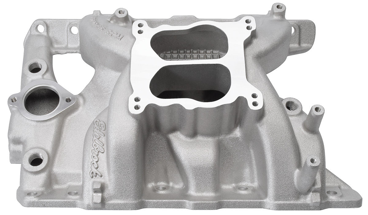 Intake Manifold, Edelbrock, Performer RPM, Pontiac 326-455, Non-EGR ...
