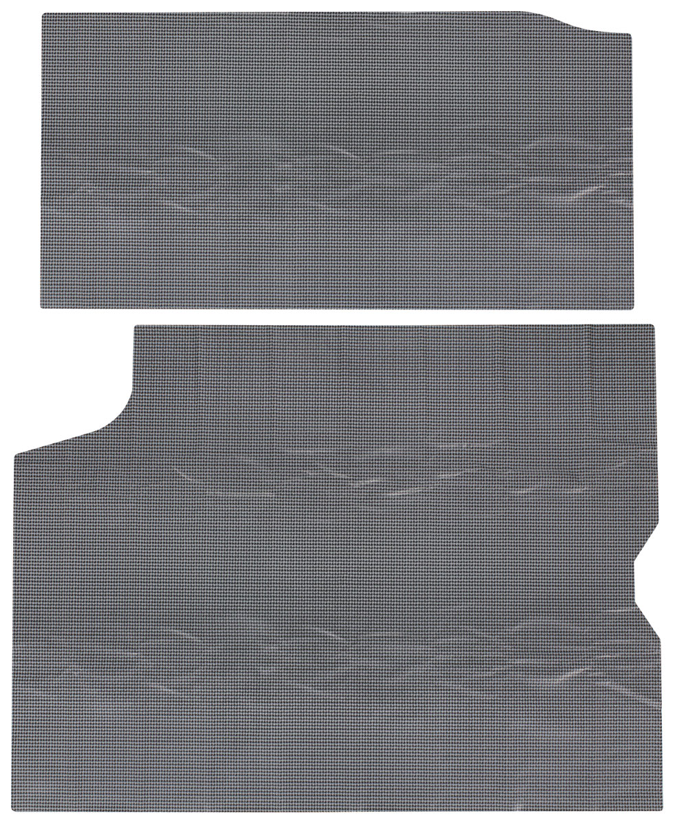 Trunk Mat, Vinyl, 1964-66 GTO, Gray/Black @ OPGI.com