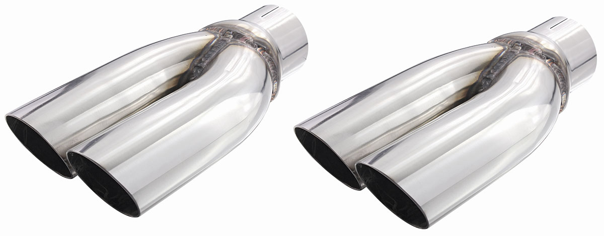Exhaust Tips, Splitter, Pypes, 1970-71 GTO @ OPGI.com