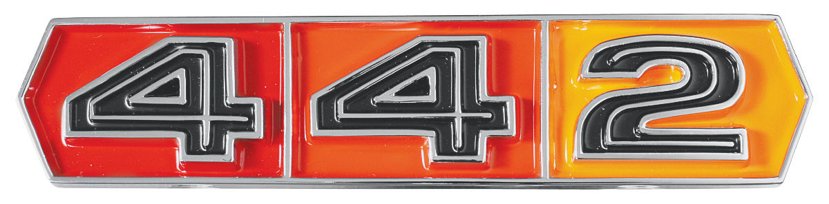 442 Restoration Parts Emblem
