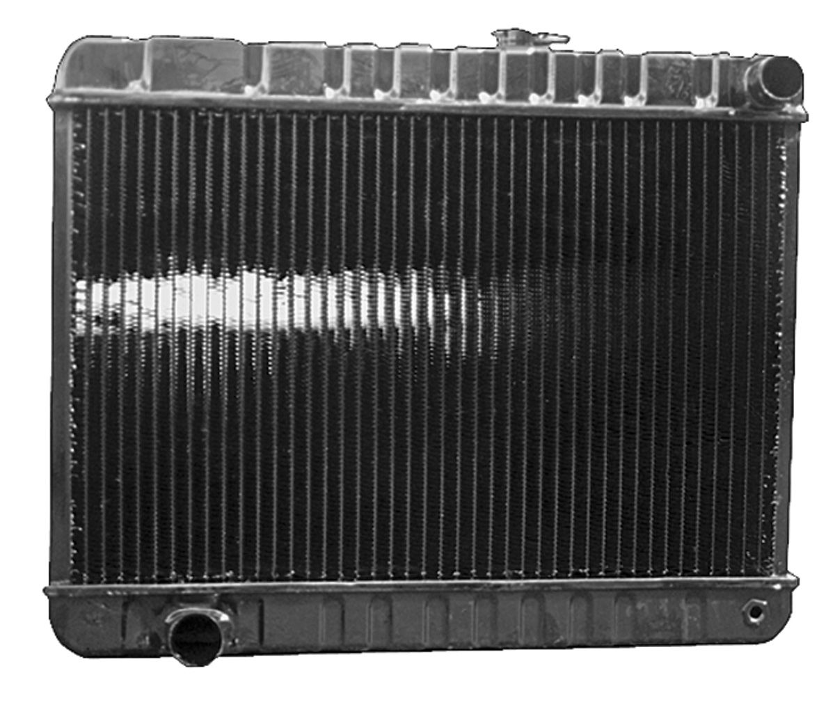 U.S. Radiator - Radiator, 1967 GTO/Temp/LeMans, V8, Auto Trans, 3-Row ...