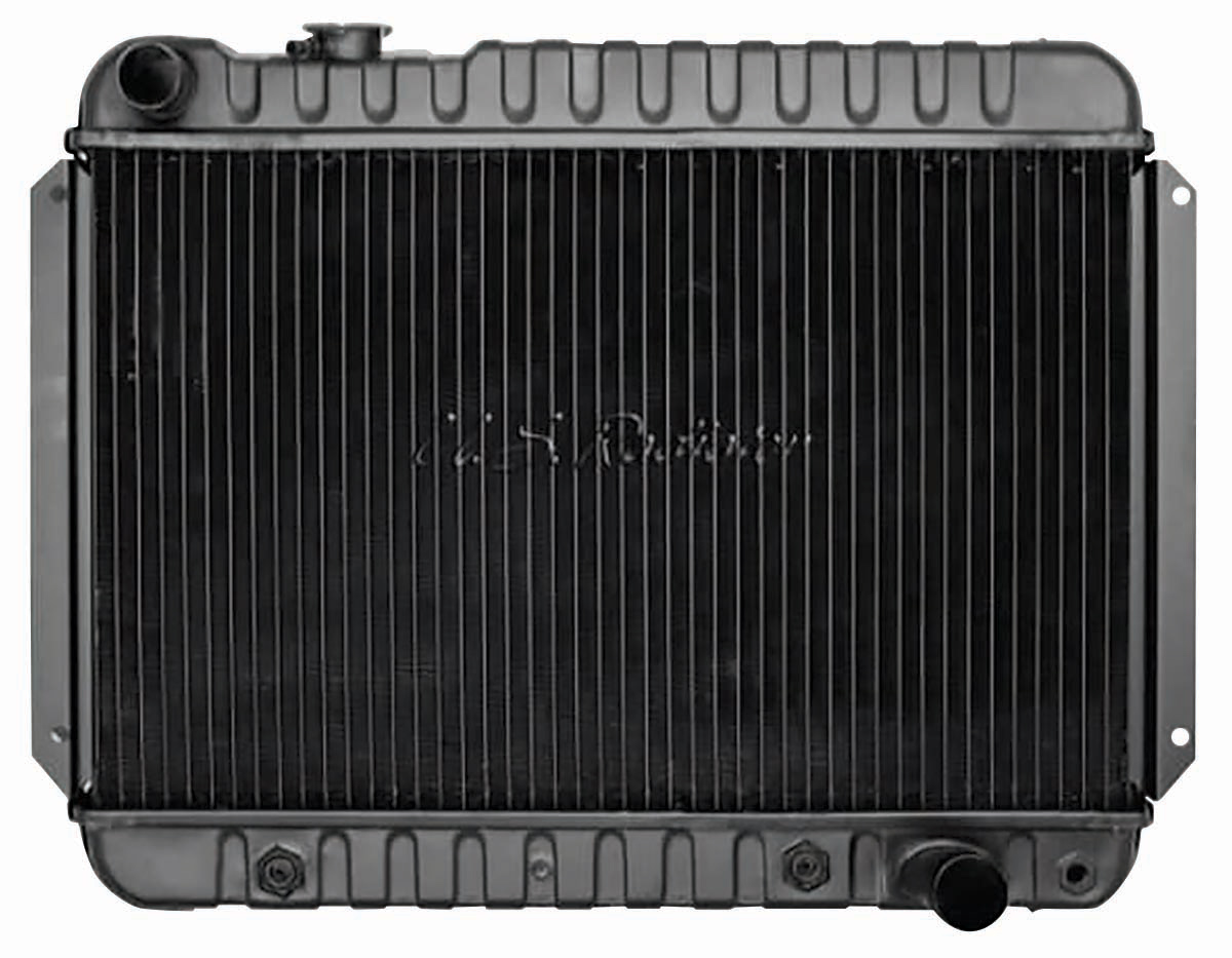 Radiator, Std Core, 1966-67 Chevelle/El Camino V8 w/AC, 25" Wide, LH ...