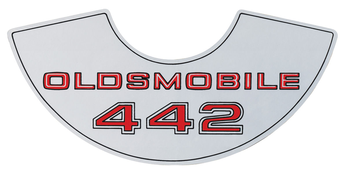 442 Restoration Parts Emblem