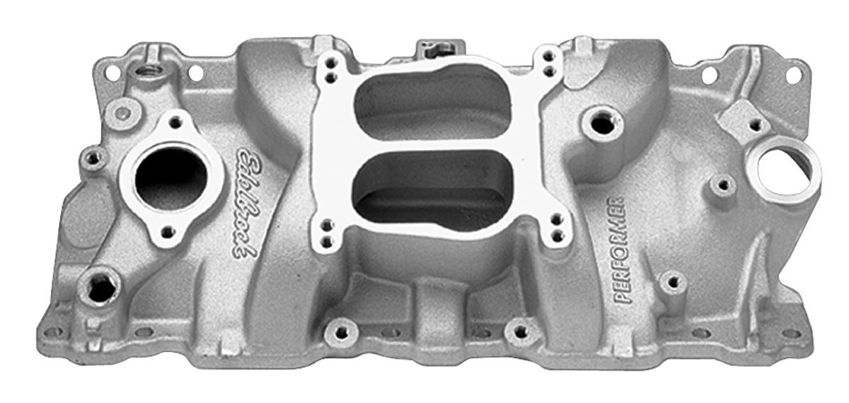 Intake Manifold, Edelbrock, SB Chevy, Non-EGR @ OPGI.com