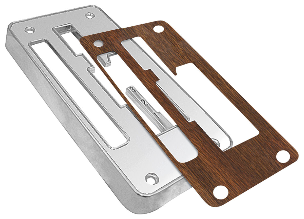 Bezel, Shifter, 1967 GTO, Hurst Dual Gate @ OPGI.com