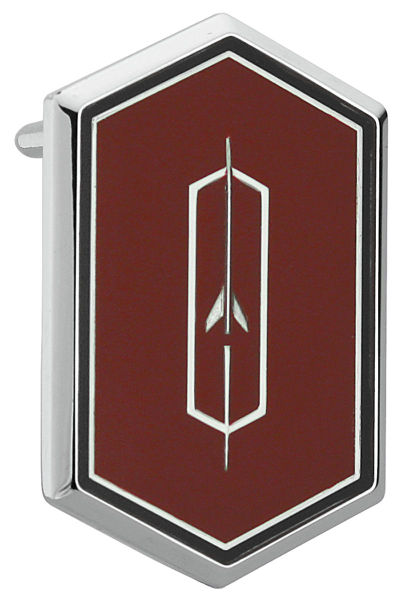 Emblem, Sail Panel, 1974-75 Cutlass Supreme, Red @ OPGI.com