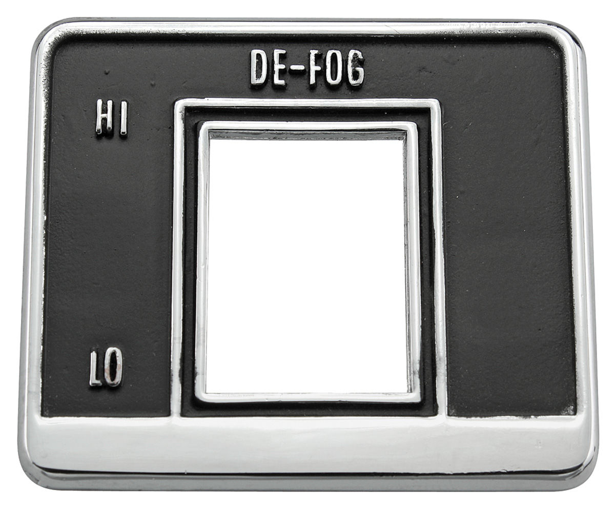 Switch Bezel, 1969 Chevelle, Rear Window Defogger @ OPGI.com