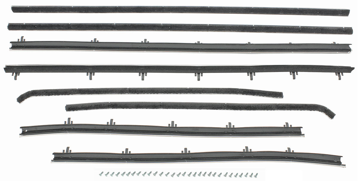 PUI - Window Felts, 66-67 Skylark, Coupe, GS, 8 pieces, Original Style ...