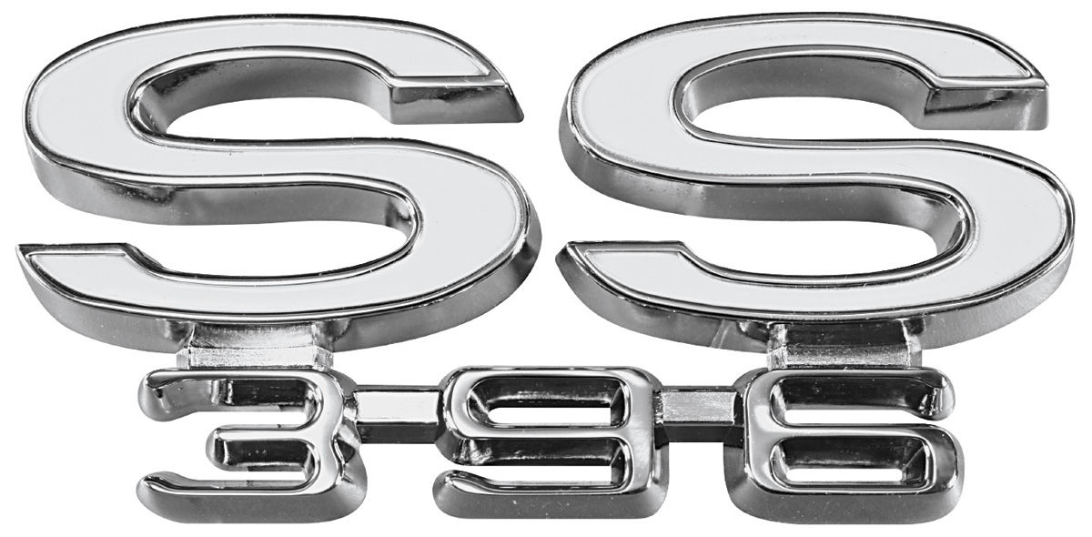 Emblem, Rear Panel, 1969 Chevelle, "SS396" @ OPGI.com