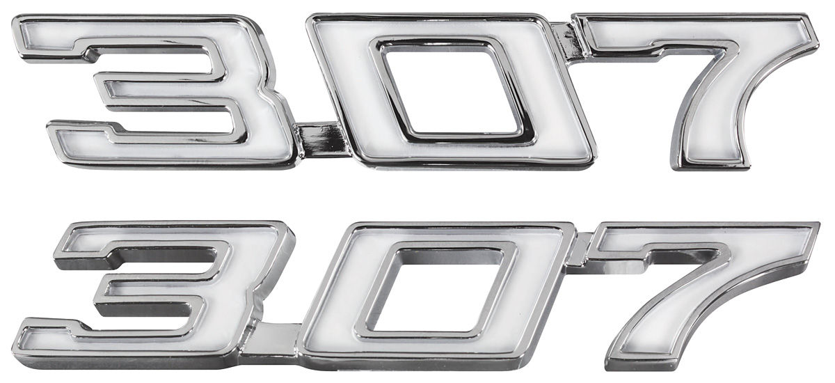 Emblem, Fender, 1970 Chevelle, 307 @ OPGI.com