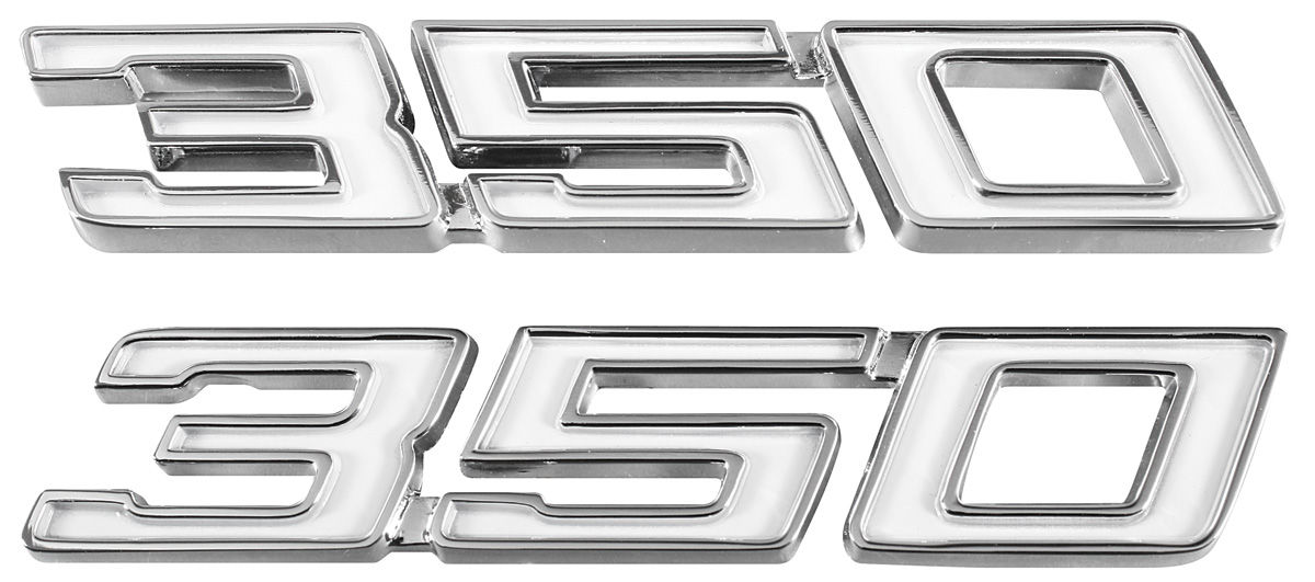 Emblem, Fender, 1970-72 Chevelle, 350 @ OPGI.com