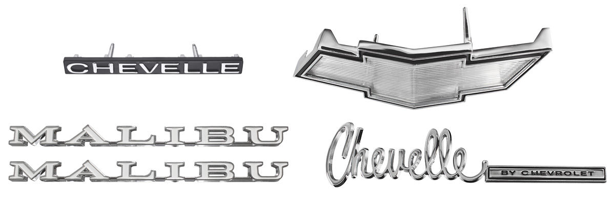 Emblem Kit, 1971 Chevelle, 350, Non-SS @ OPGI.com