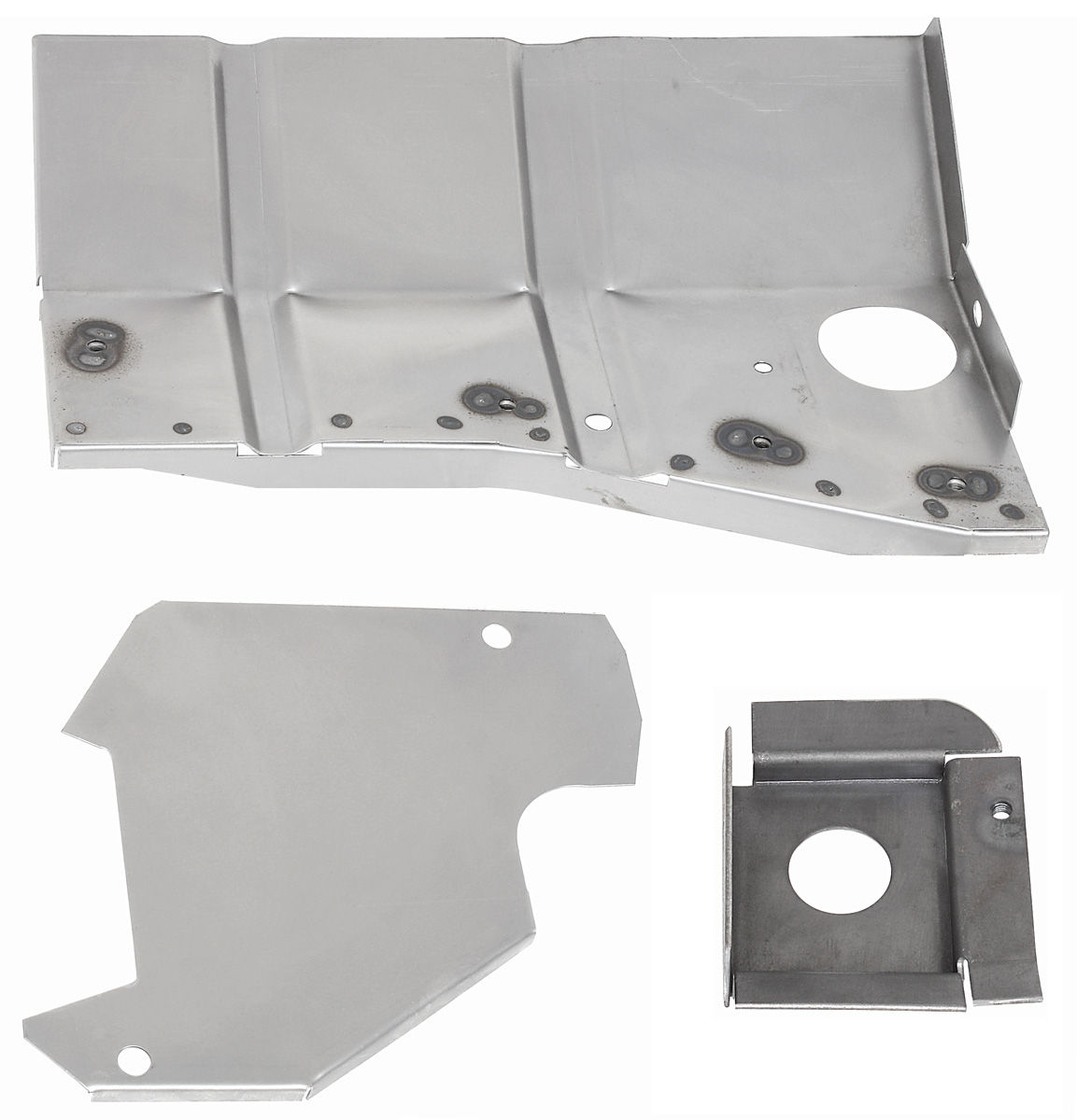 Rust Repair Panels, 1970-72 Wheel Well to Radiator Support, Driver Side ...