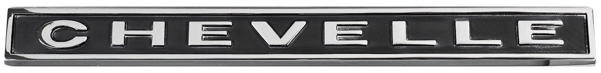 Emblem, Rear Panel, 1967 "Chevelle" @ OPGI.com