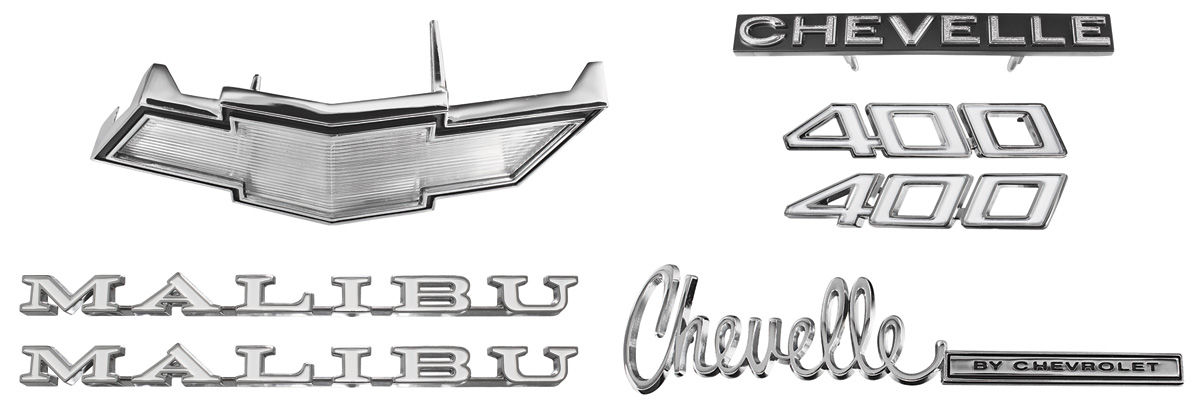 Emblem Kit, 1972 Chevelle, 400, Non-SS @ OPGI.com