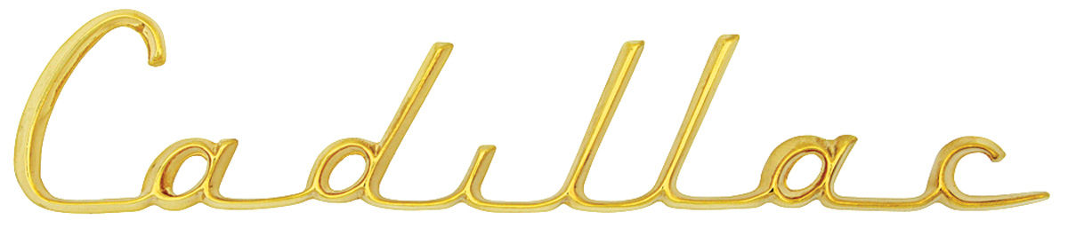 Emblem, Fender, 1957 Cadillac, Script @ OPGI.com