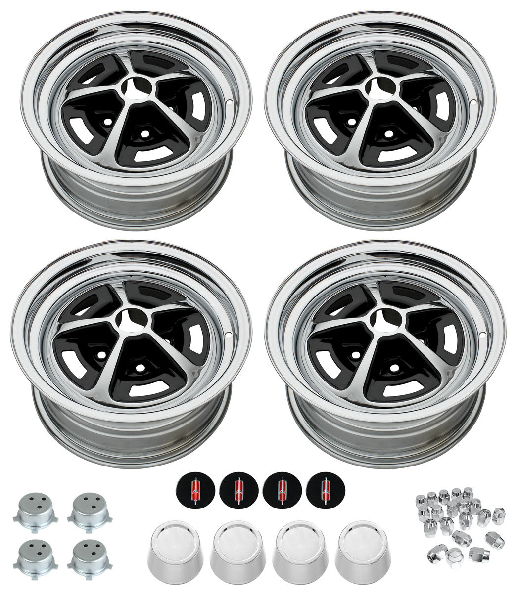 Wheel Kit, SS1, 15" x 7", w/Repro Caps @ OPGI.com