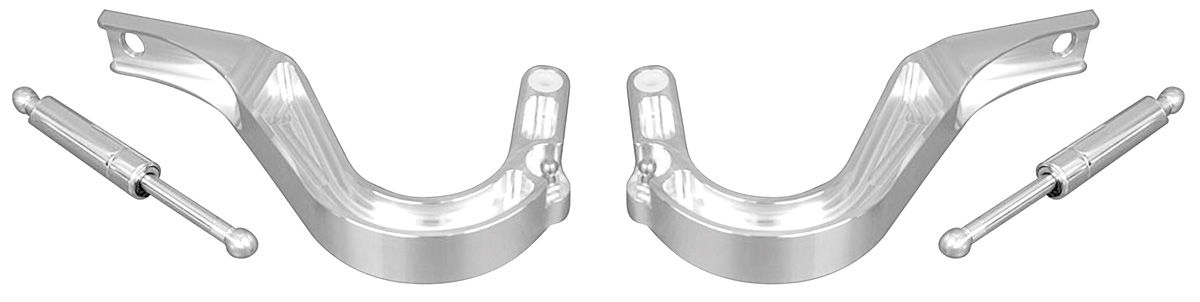 Eddie Motorsports - Hinge, Trunk, Billet, 1968-72 Chevelle, Eddie ...