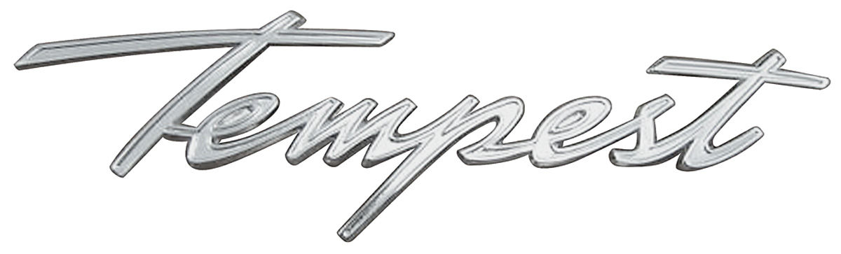 Emblem, 61 Tempest, Fender / 62 Tempest, Quarter Panel @ OPGI.com