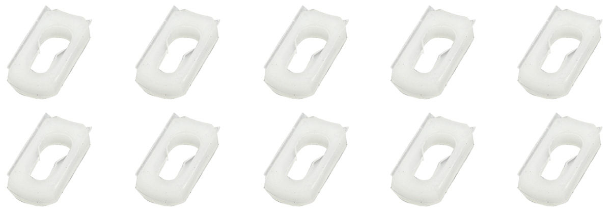 Clip, Molding, Universal, 5/16" Plastic, Set of 10 @ OPGI.com