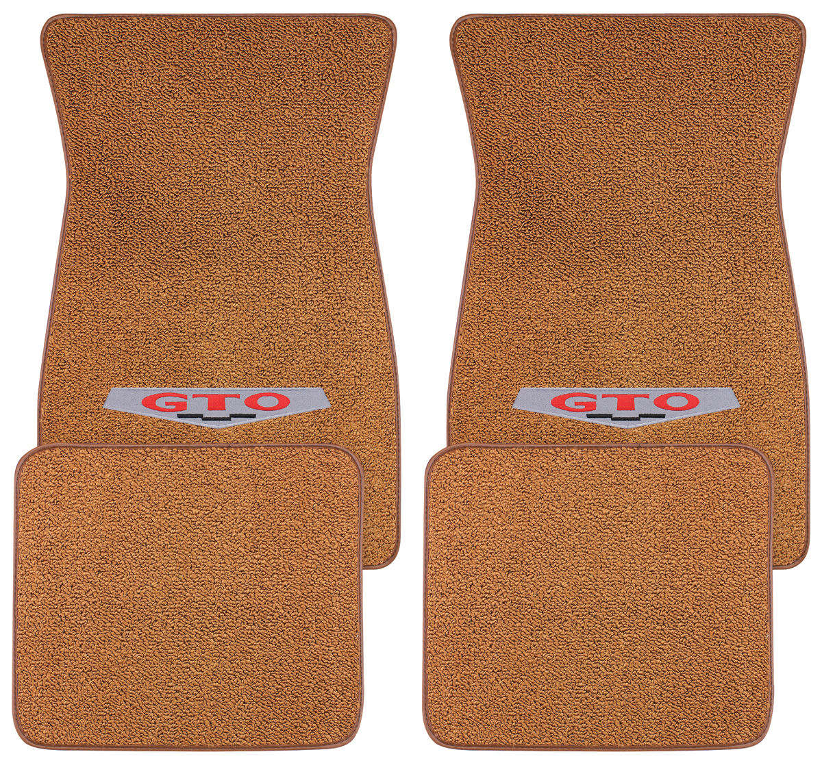 ACC - Floor Mats, Raylon 1964-73 "GTO" Logo @ OPGI.com