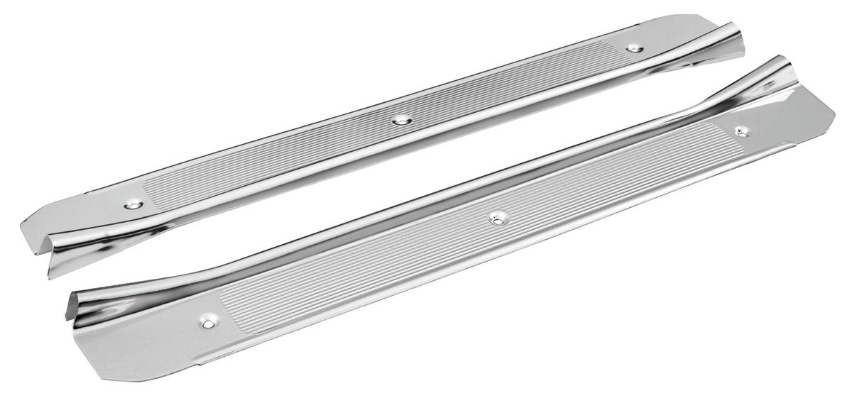 Sill Plates, Rear, 1968-72 A-Body, 4-Door Sedan/Std Wagon, 18-5/8" Long ...