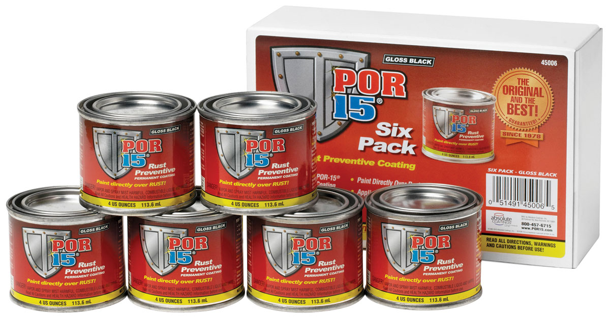 Paint, Six Pack, POR-15 @ OPGI.com