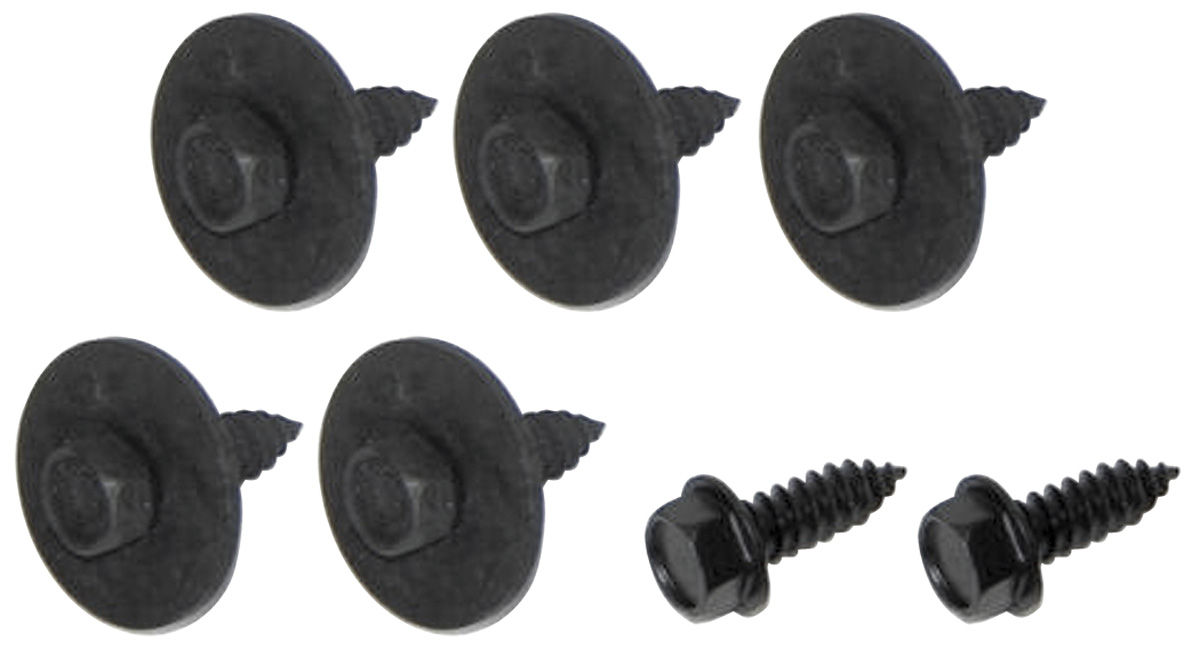 Screw Set, 64-67 A-Body, Steering Column Clamp Plates, Auto @ OPGI.com