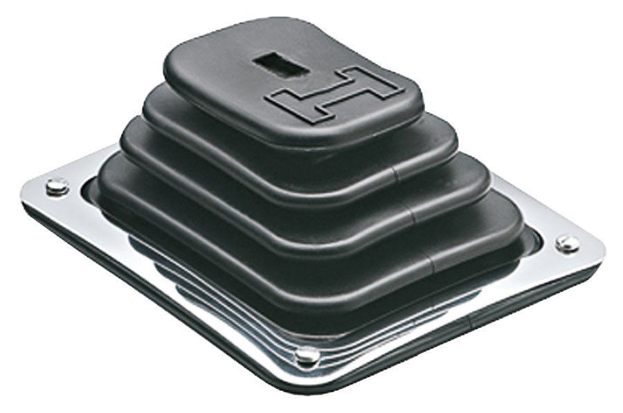 Hurst Performance - Shifter Boot, Hurst, B-4 w/Plate @ OPGI.com