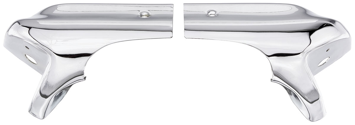 Header Caps, 1966-67 A-Body Convertible, Chrome @ OPGI.com