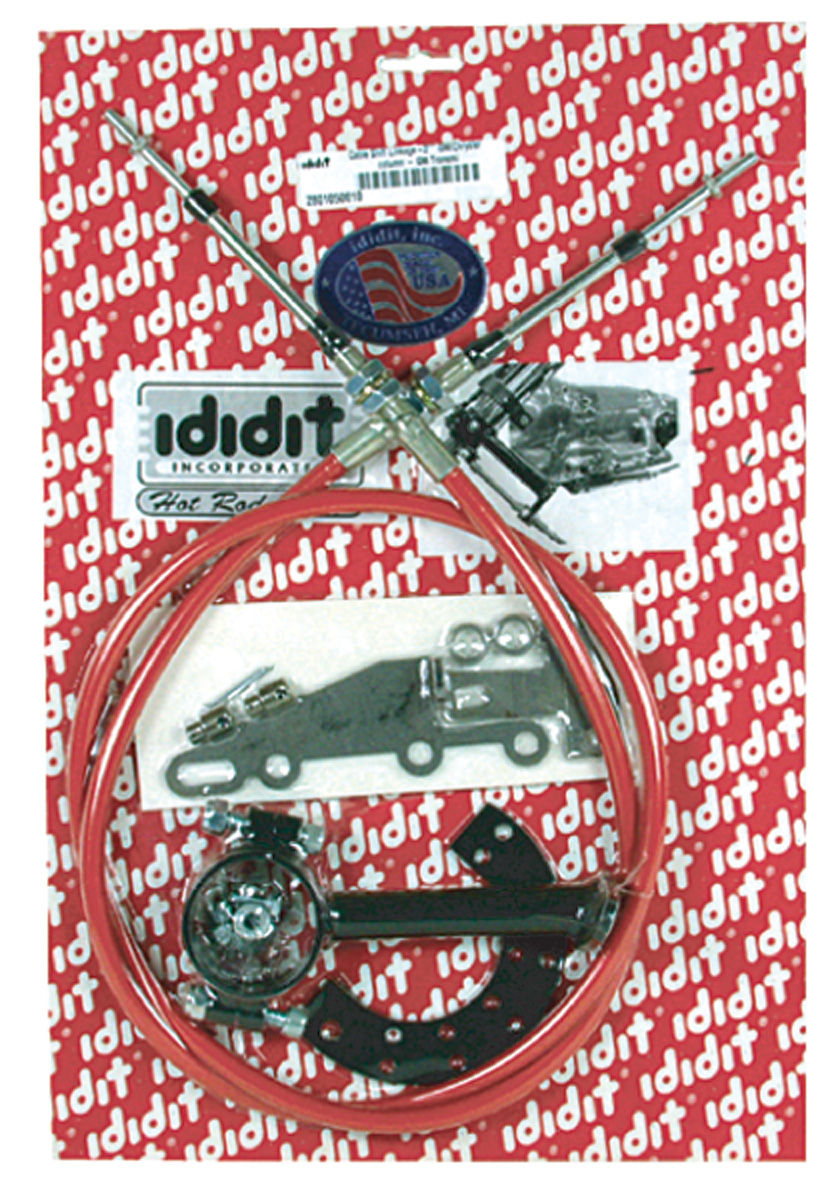Shift Linkage Set, Cable, Ididit, 1964-78 A-Body / 1978-88 G-Body, 2 ...