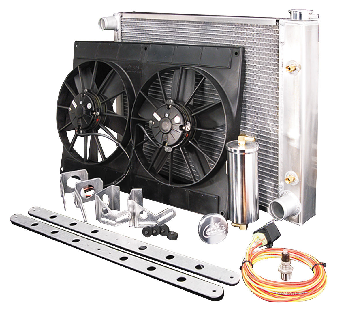 Cooling Module Assembly, Be Cool, 1968-77 A-Body/Pontiac, AT, Polished ...