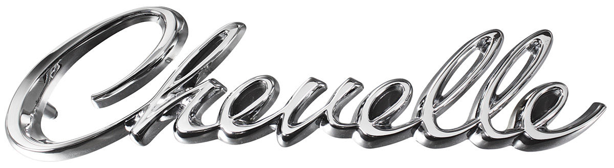 Emblem, Rear Panel, 1968 Chevelle, "Chevelle" @ OPGI.com