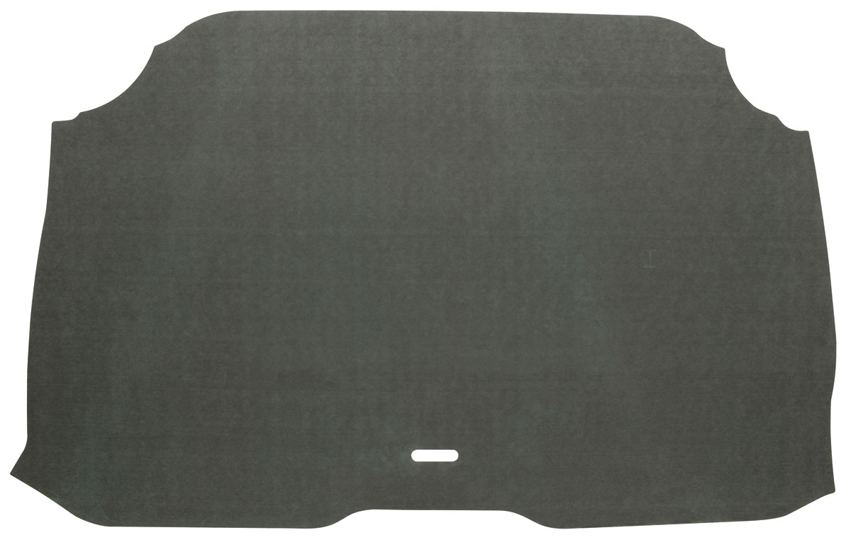 Trunk Mat, Felt, 1971-72 Catalina Convertible, Green/Gray @ OPGI.com