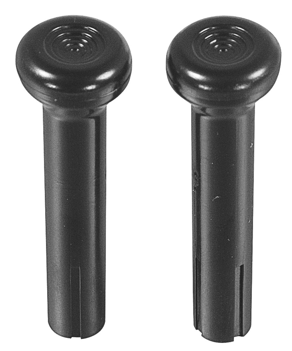 RESTOPARTS - Knobs, Door Lock, 1968-77, Black, Pair @ OPGI.com