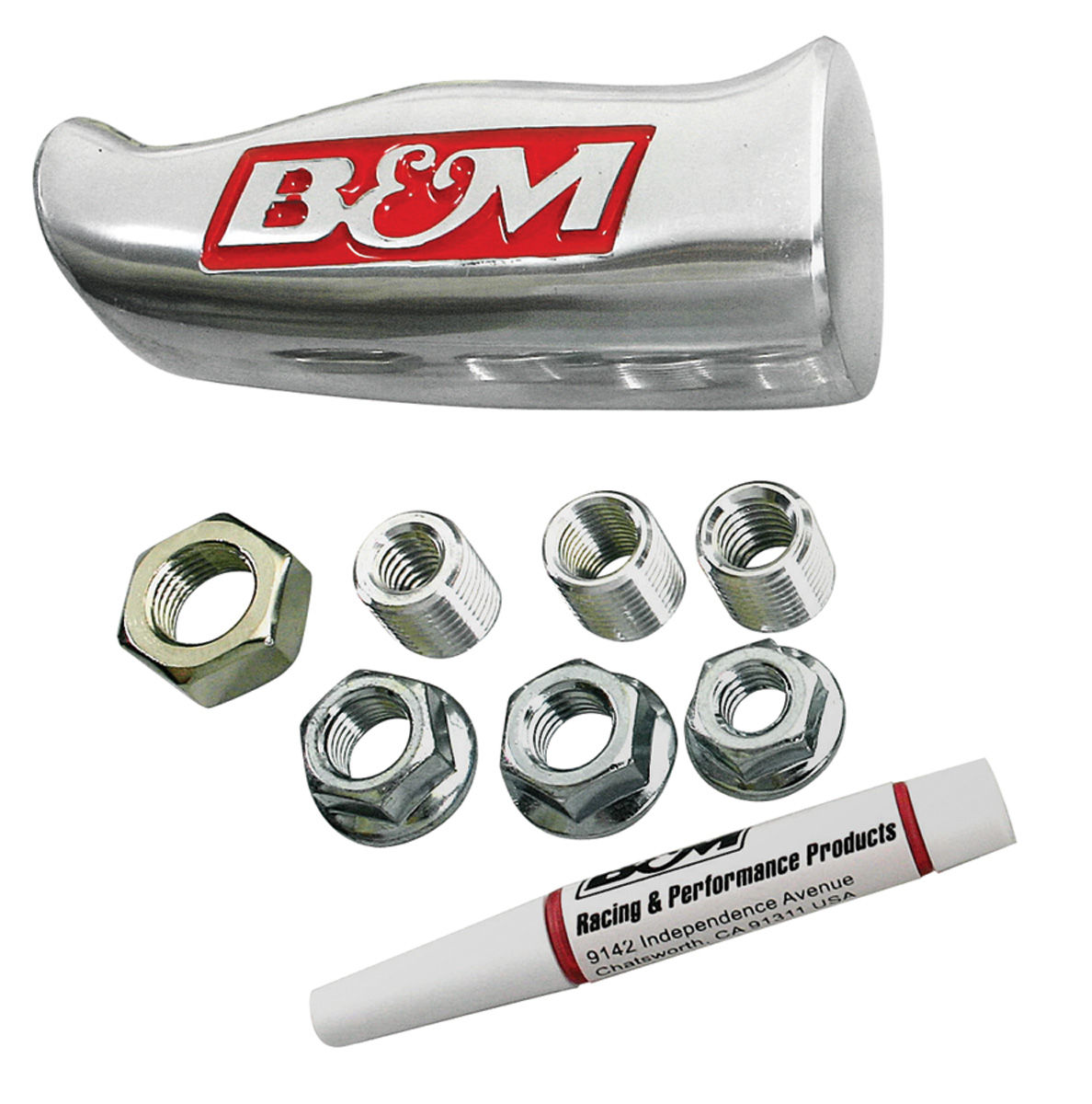 Shift Knob, B&M, T-Handle w/Logo @ OPGI.com