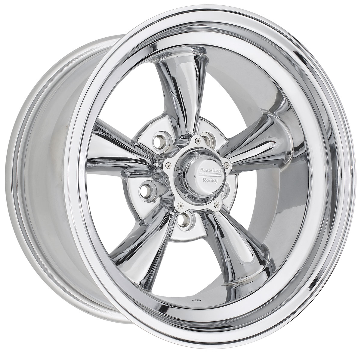 Wheel, American Racing, Torq-Thrust D, 15" X 7", Chrome @ OPGI.com