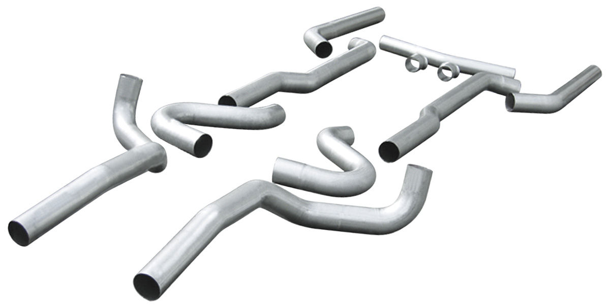 Exhaust Set, Flowmaster, 1968-72 A-Body, 3", Mandrel Bent @ OPGI.com