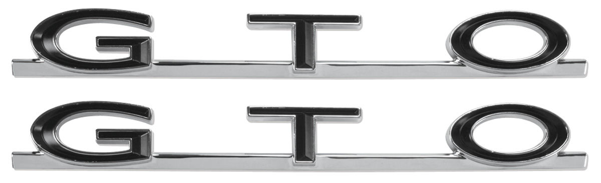 RESTOPARTS - Emblem, Quarter Panel, 1964-67 GTO, Pair @ OPGI.com