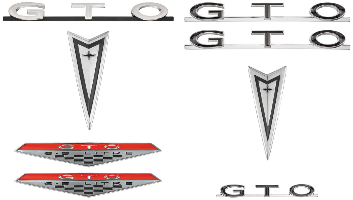 Emblem Kit, 1964 GTO, Exterior @ OPGI.com