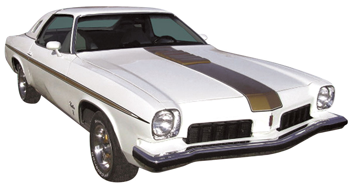 Phoenix Graphix - Decal, 73 Cutlass, Body Stripe Kit, Hurst Olds, Gold ...