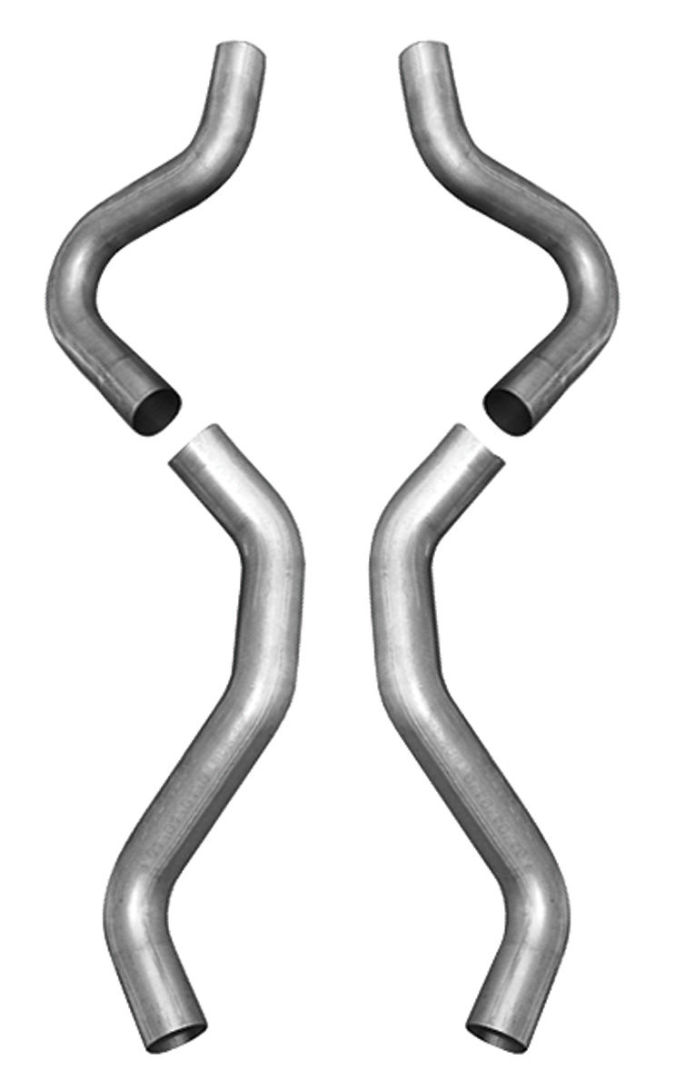 Tailpipe Set, Flowmaster, 1968-72 A-Body, 3" @ OPGI.com