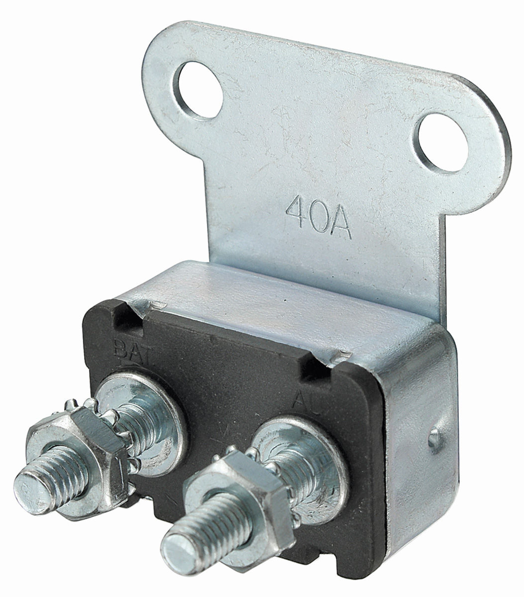 Circuit Breaker, Power Accessory, 1961-71, 40-Amp Bracket Mount @ OPGI.com
