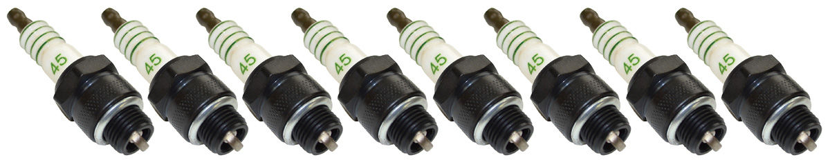 Spark Plugs, AC Delco 45, 8pc Set @ OPGI.com