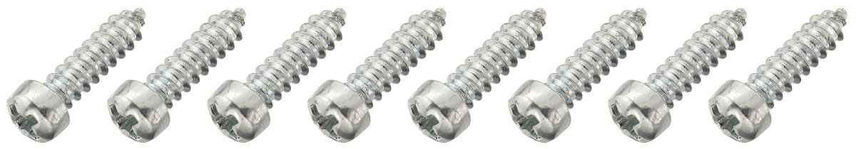 RESTOPARTS - Screw Set, 59-60 Cadillac, Headlight Bezel, 8pc @ OPGI.com