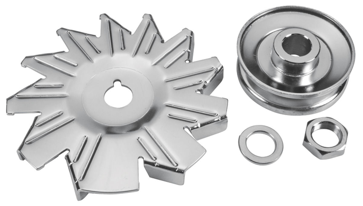 Fan & Pulley, Alternator, Set @ OPGI.com