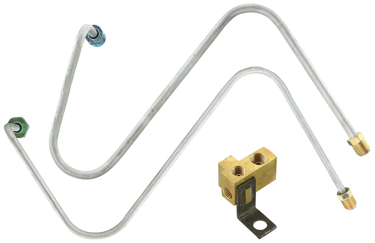 Brake Lines, Master Cyl. to Distribution Block, 1966 Bonn/Cat/GP ...